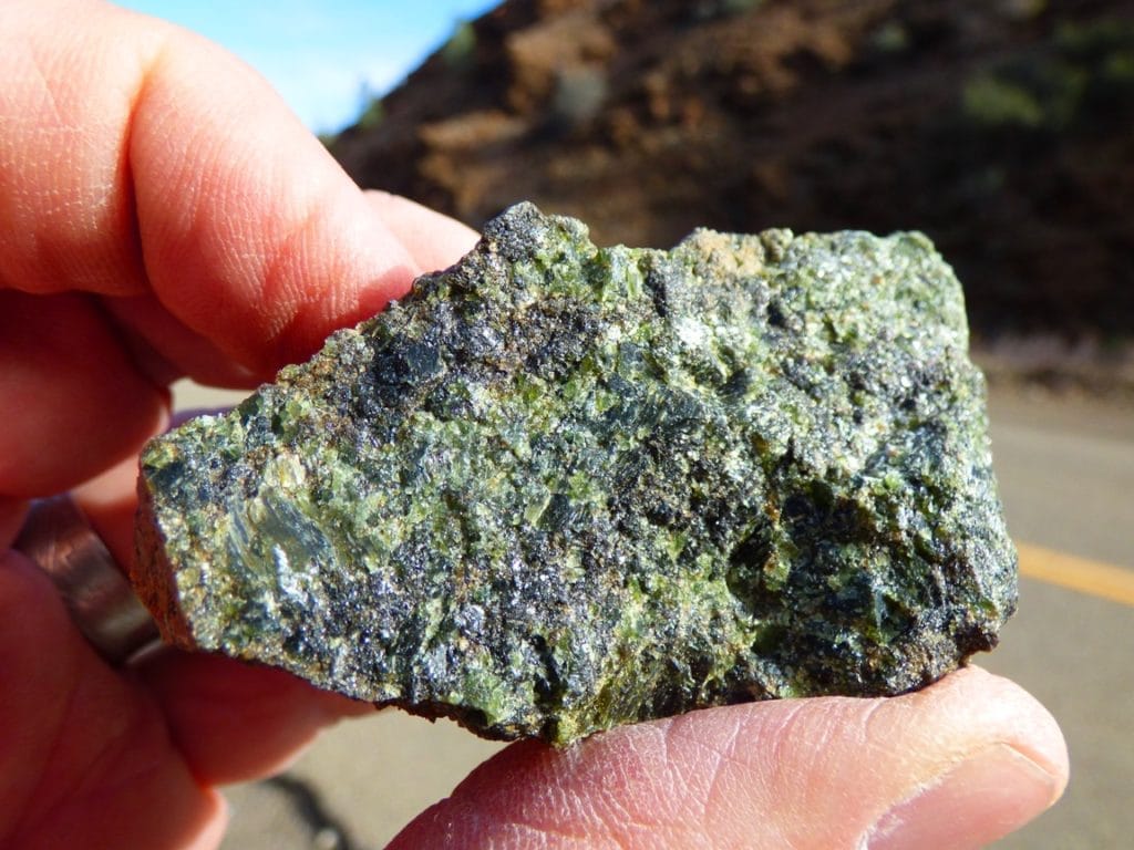 Peridotite (Dunite) Rock Definiton, Properties and Uses