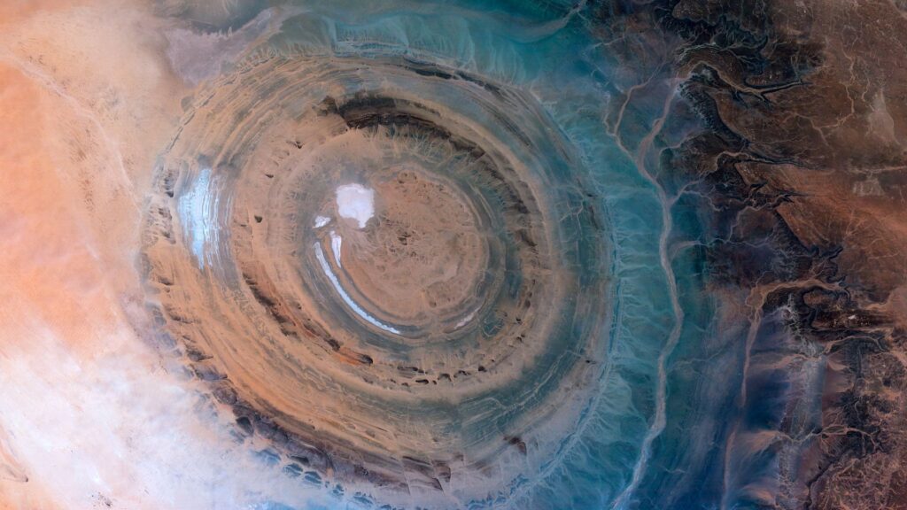 Eye of the Sahara (Richat Structure): The Geological Wonder