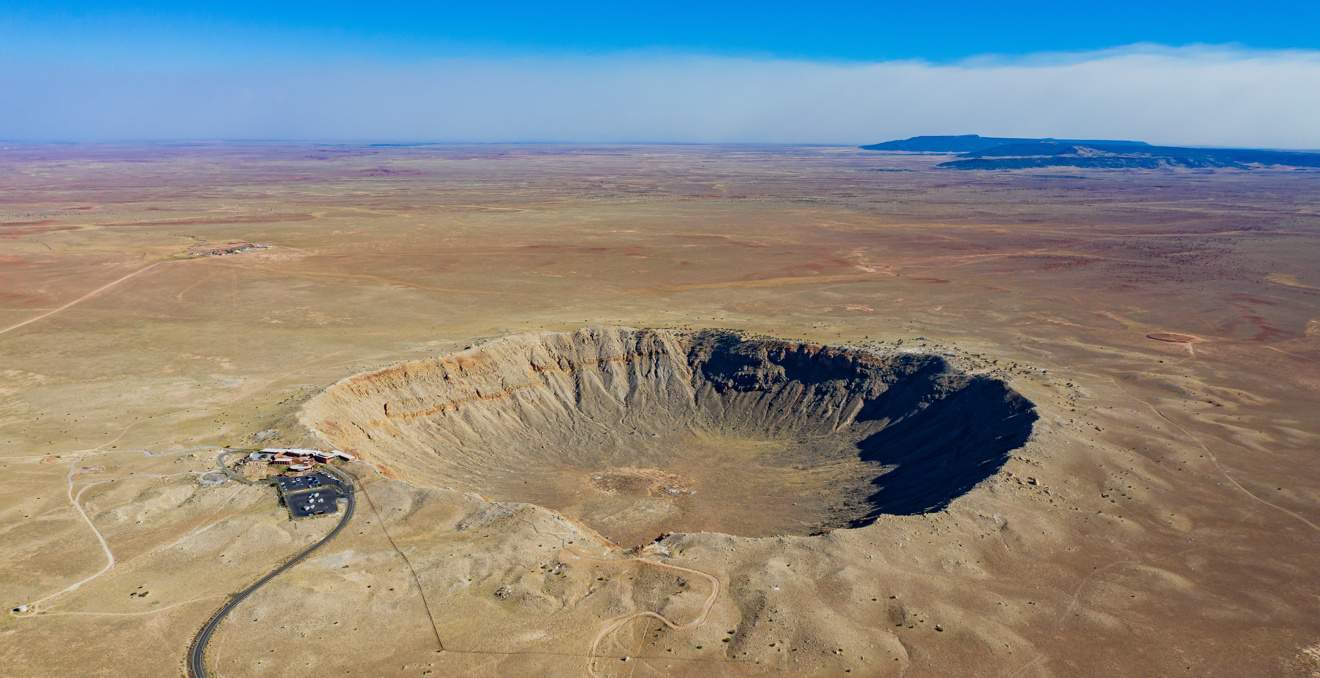 Asteroid Impact Crater