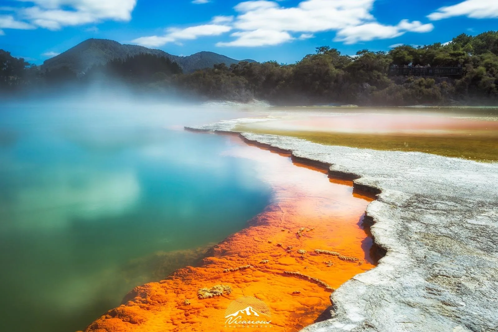 The Champagne Pool, New Zealand - Geology Science