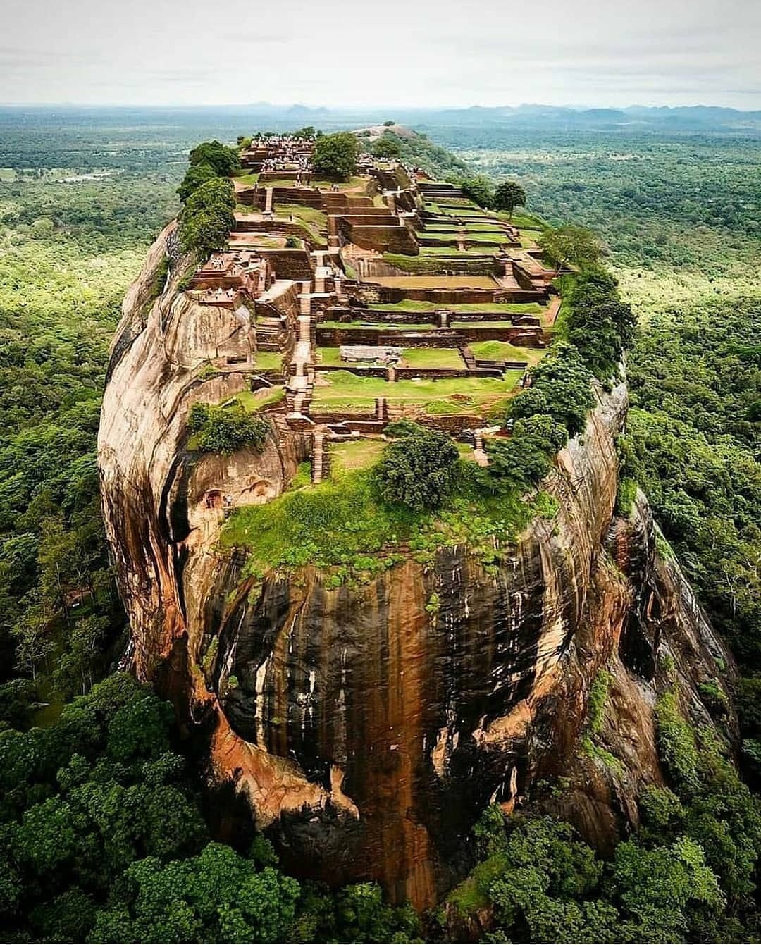 Sigiriya, or Lion Rock, Sri Lanka | Geology, Formation - Geology Science