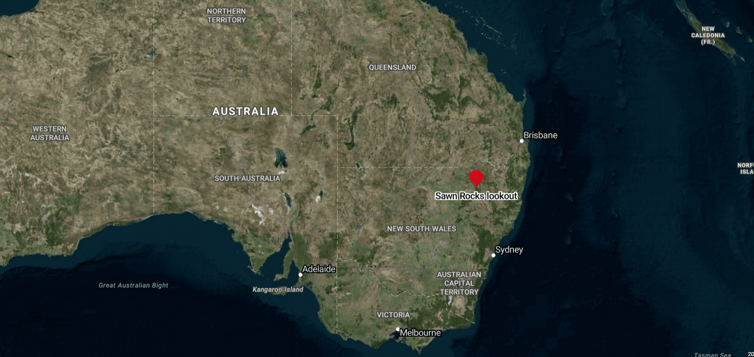 Sawn Rocks, Australia : Geology, Formation