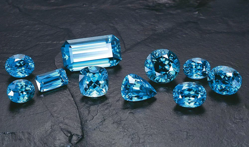 Blue Zircon : Gemstone, Properties, Formation, Localities - Geology Science