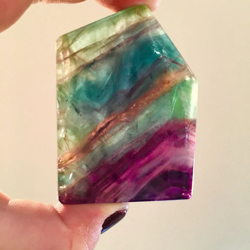 Rainbow Fluorite : Properties, Formation, Uses, Locations - Geology Science