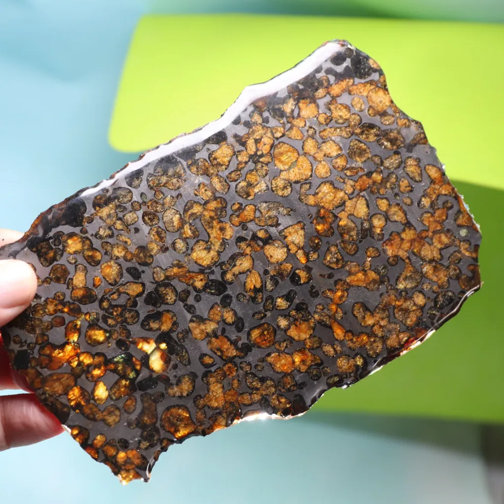 The Sericho Pallasite Meteorite : Properties, Compositions » Geology ...