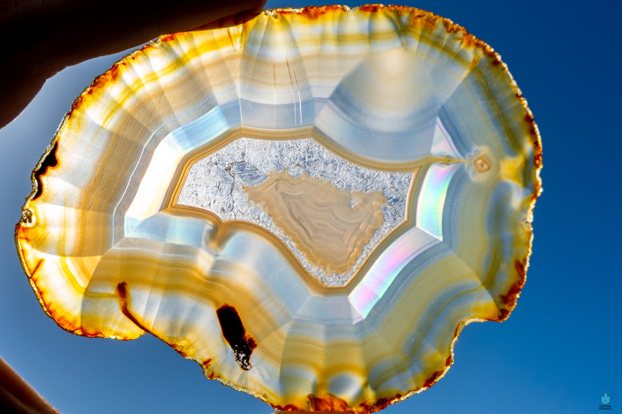 Iris Agate : Properties, Formation, Uses, Locations - Geology Science