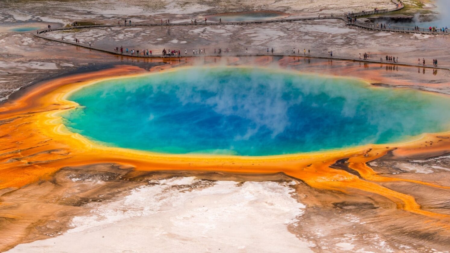 The Grand Prismatic Spring, USA : Geology, Formation - Geology Science