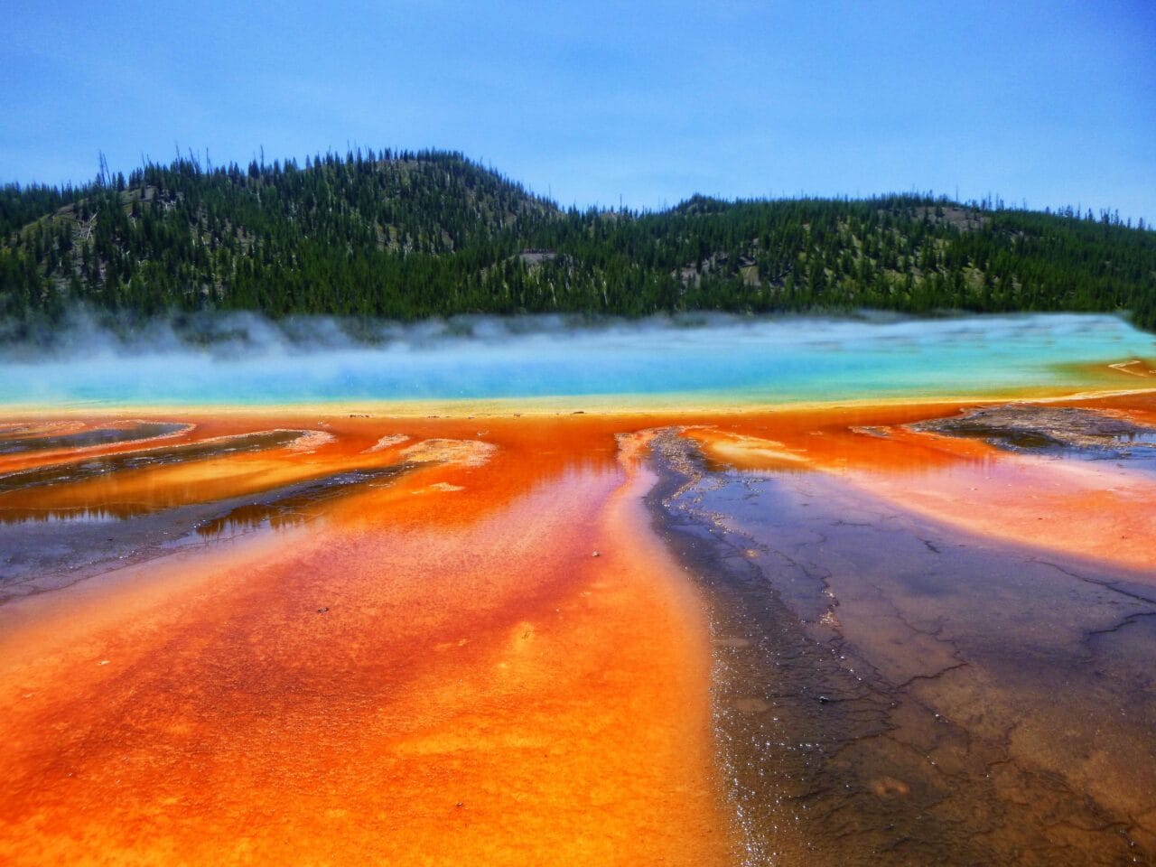 The Grand Prismatic Spring, USA : Geology, Formation - Geology Science