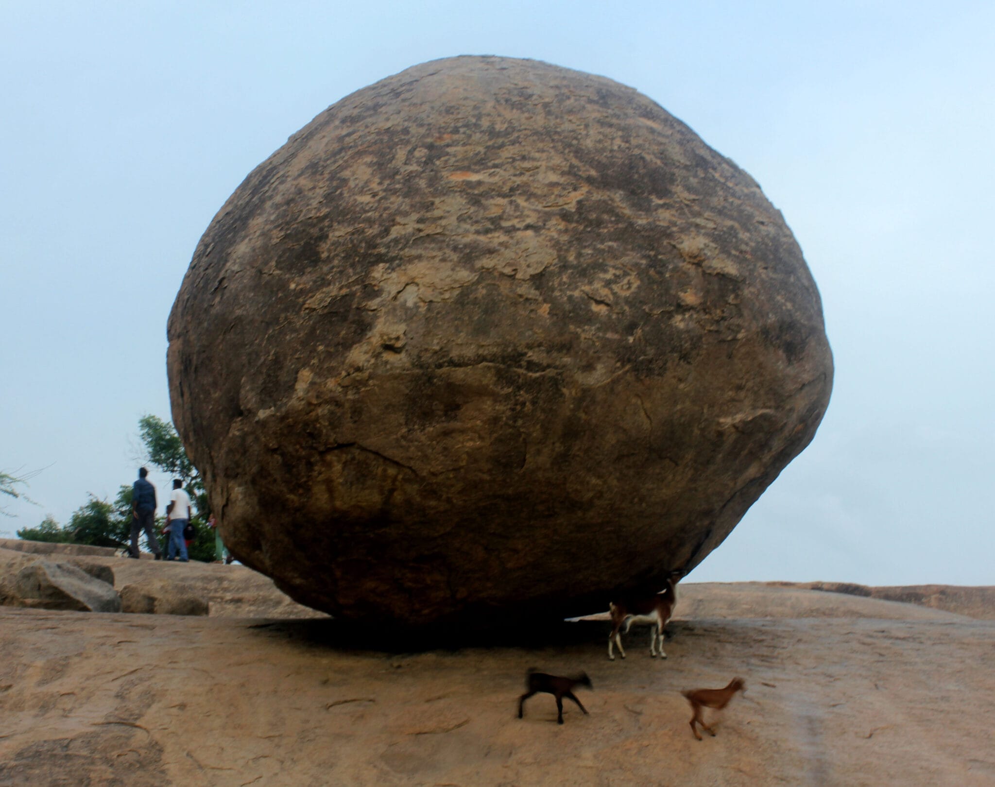 Krishna's Butterball, India - Geology Science