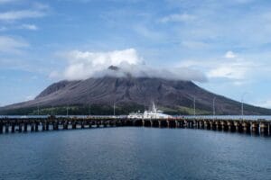 Mount Ruang : Location, Eruptions, Geological Description - Geology Science