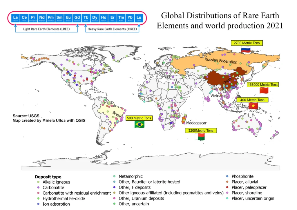Rare Earth Elements and Technology » Geology Science