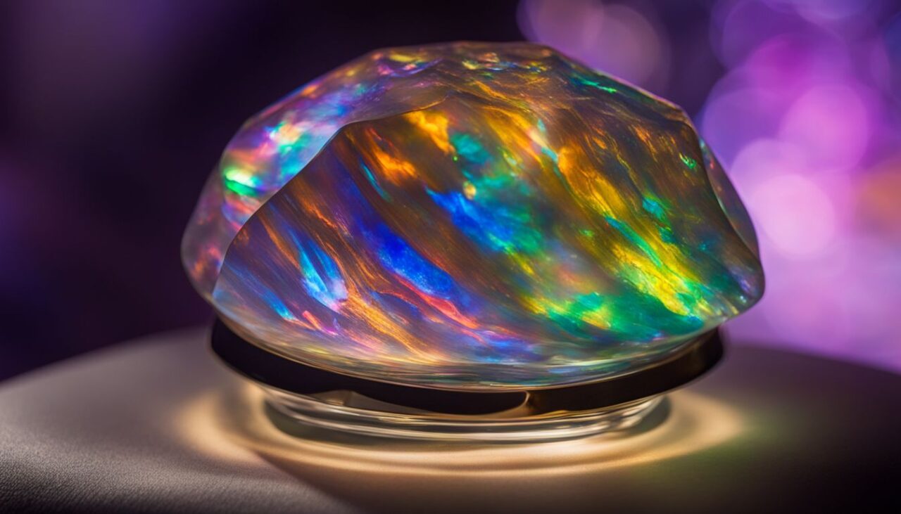 Rainbow Opals : Properties, Formation, Localities - Geology Science
