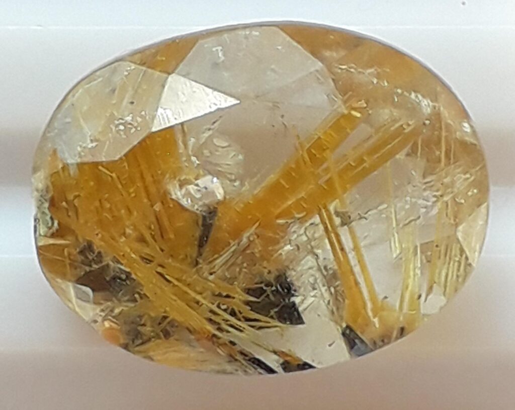 Golden Rutilated Quartz : Properties, Uses - Geology Science