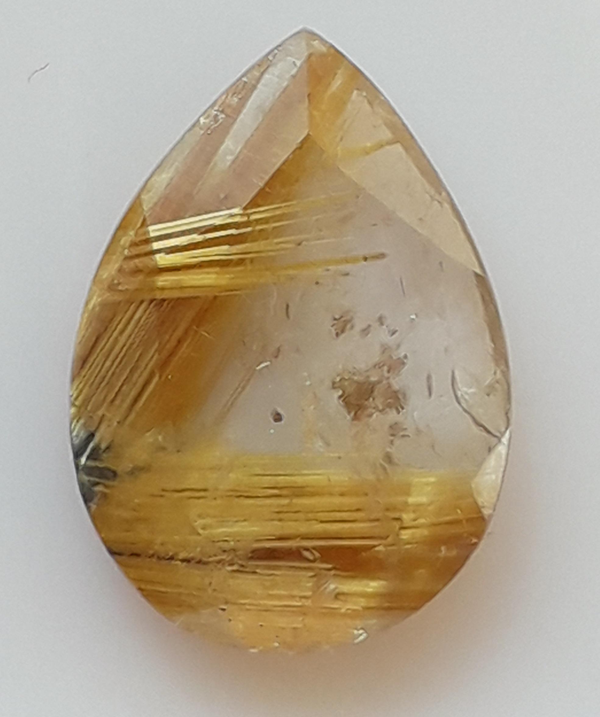 Golden Rutilated Quartz : Properties, Uses » Geology Science