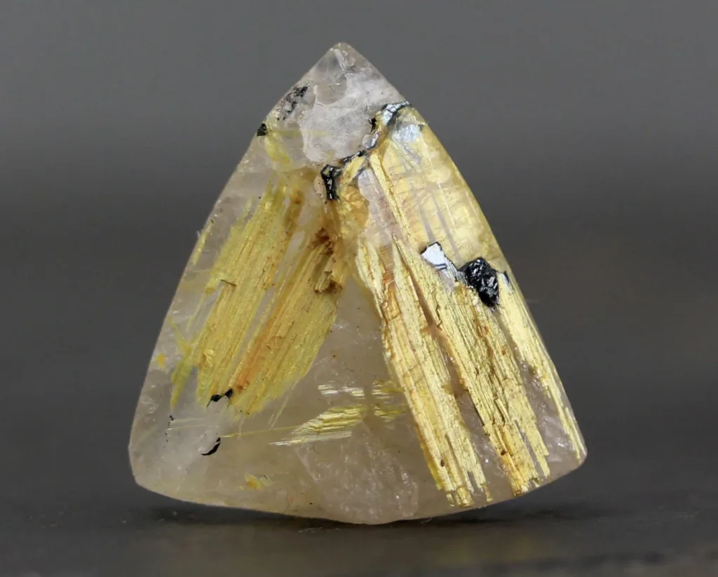 Golden Rutilated Quartz : Properties, Uses » Geology Science