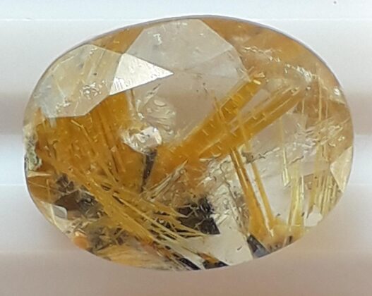 Golden Rutilated Quartz : Properties, Uses - Geology Science