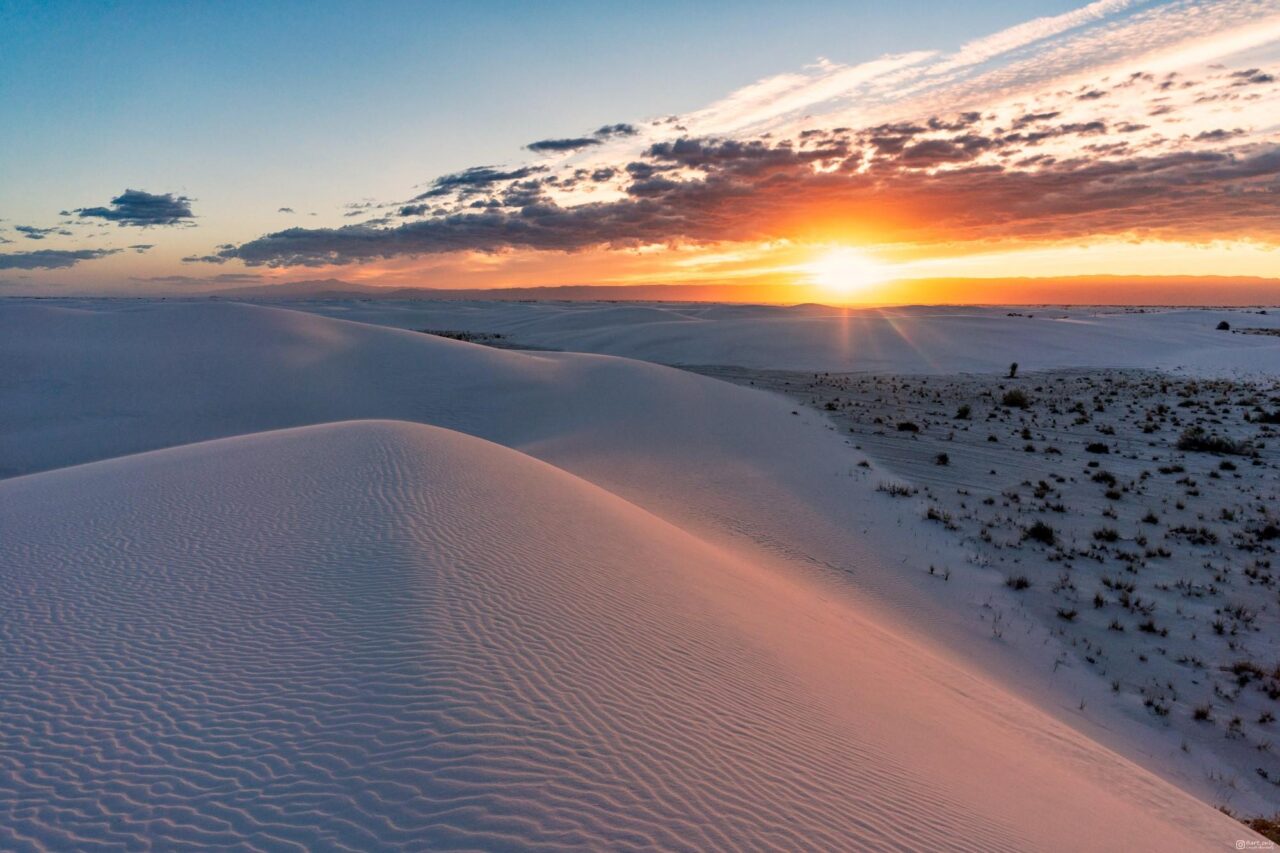 White Sands, New Mexico: Ein geologisches Wunder – Geologie